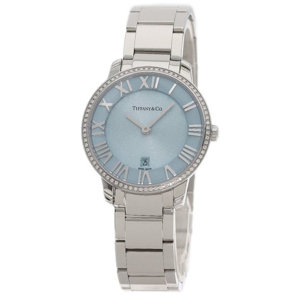 Tiffany & Co. | Accessories | Tiffany 37447323 Atlas Blue Watch ...